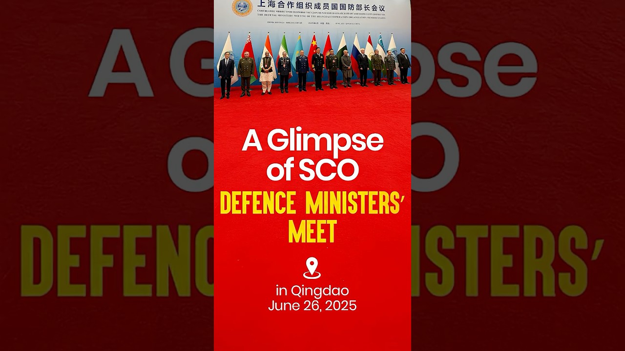 Attended the SCO Defence Ministers' meeting at Qingdao in China  #rajnathsingh #SCO #qingdao