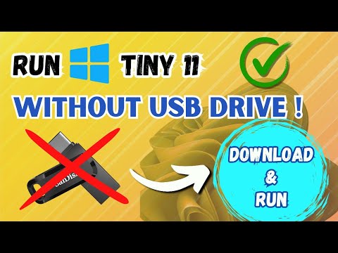 How To Install Tiny 11 Without a USB Drive | Windows 11 Lite Installation