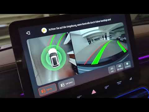 Autonomes Einparken Smart#1 Tiefgarage eng.