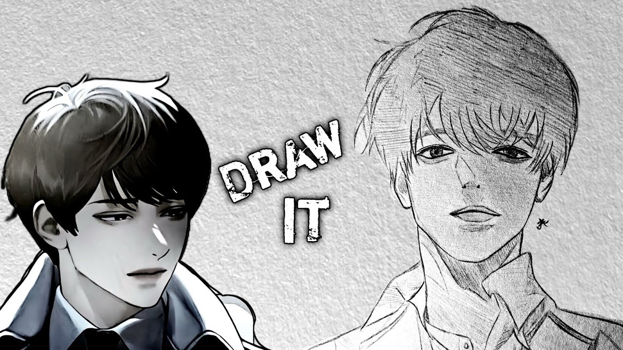 How to Draw Kim Dokja From Omniscient Reader Viewpoint | Step By Step | Easy Tutorial 