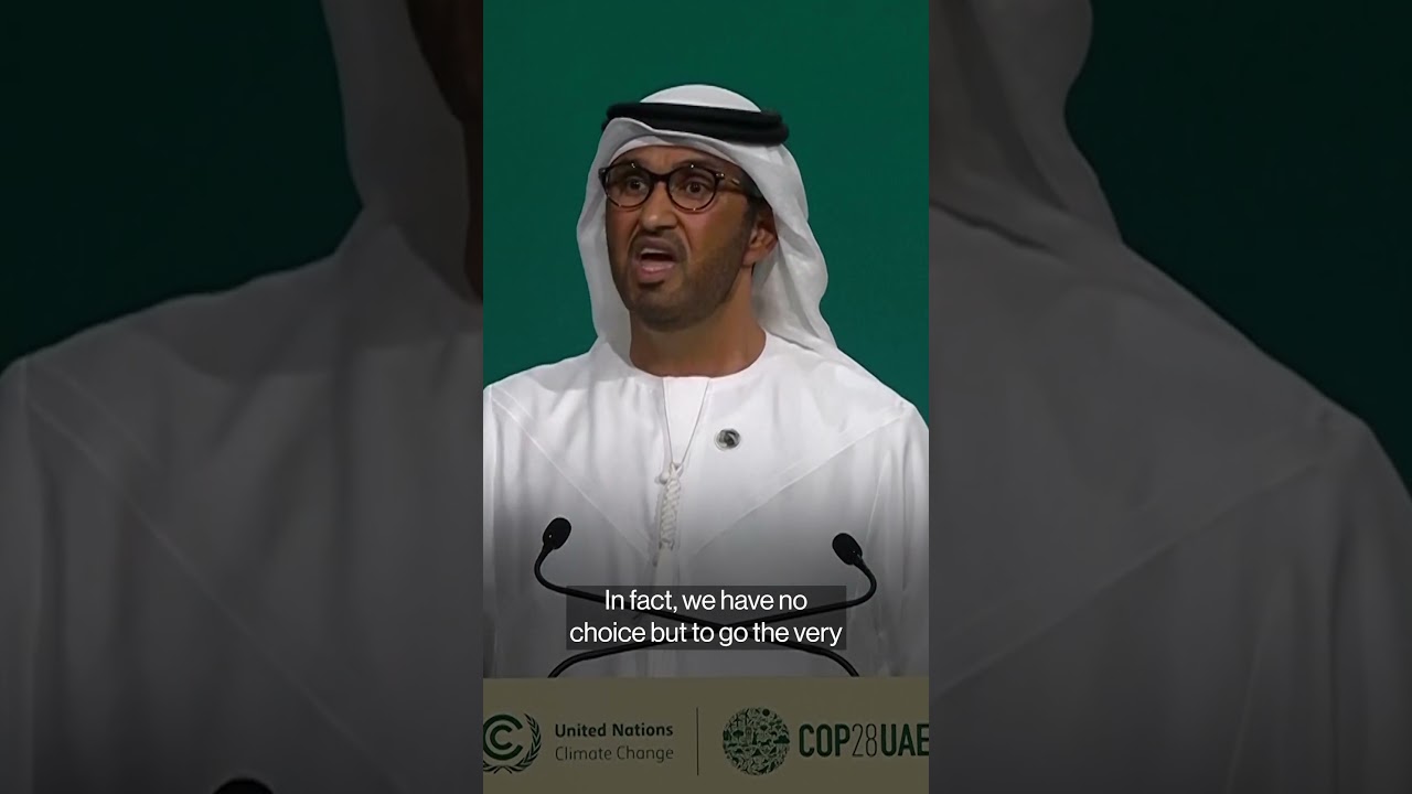 COP28: President says fossil fuels need to be part of any climate deal