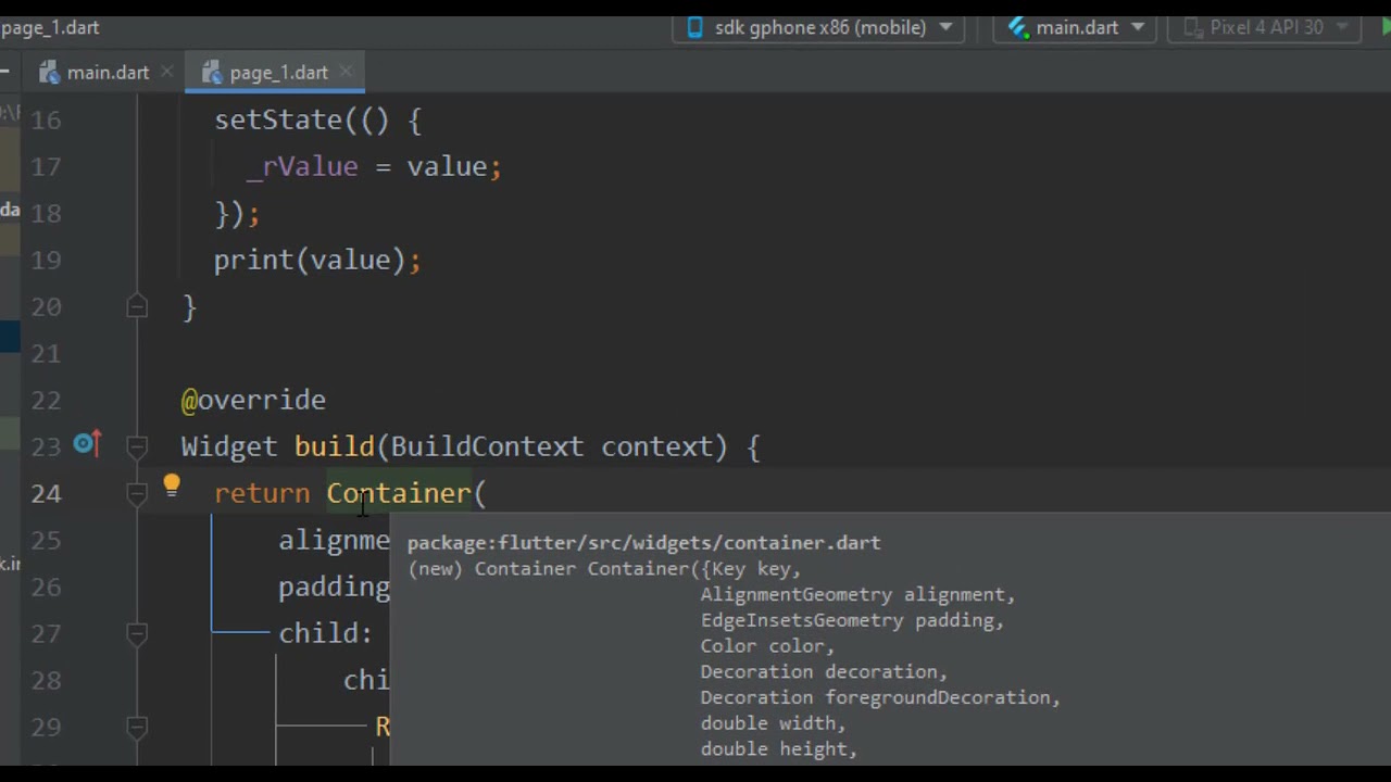 No material widget found Flutter | Flutter solve problem
