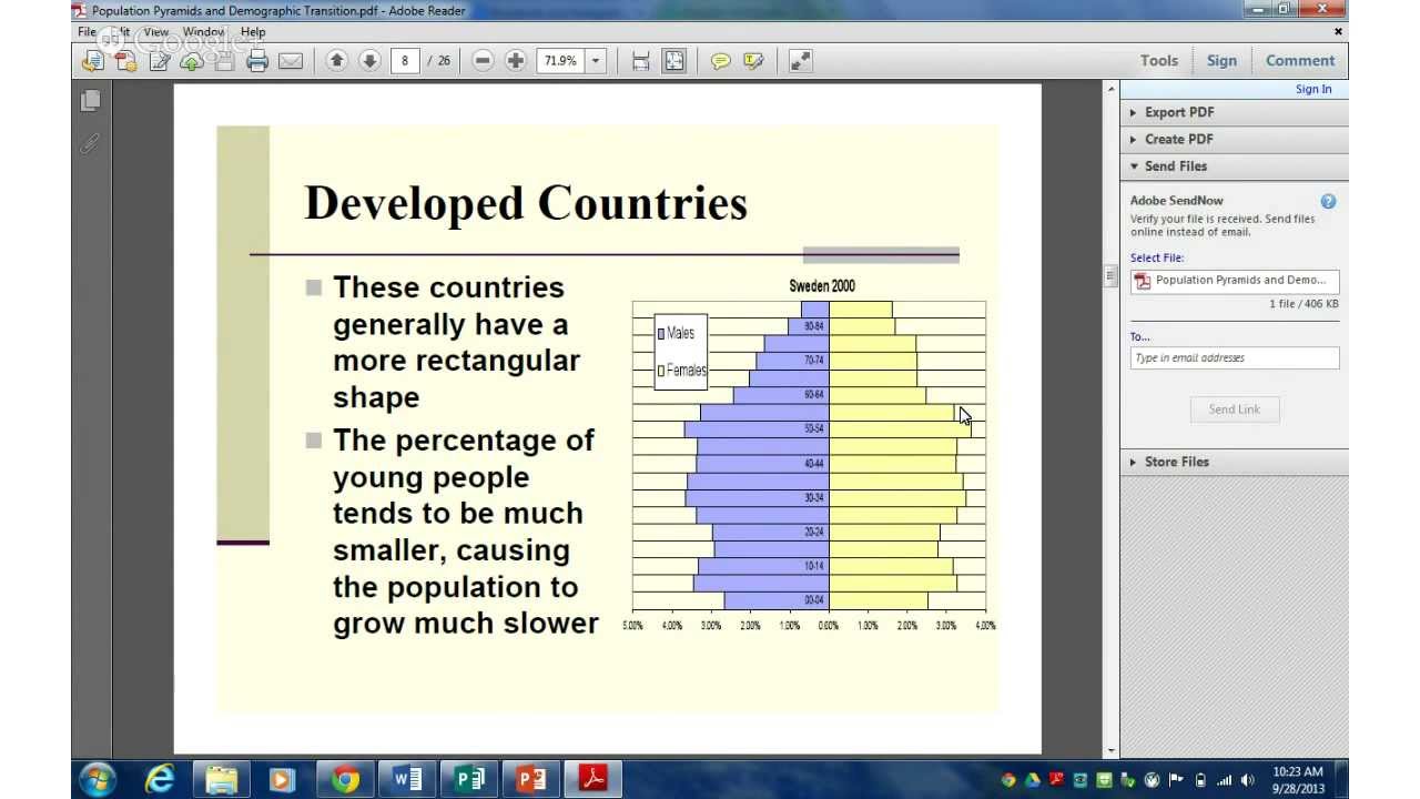 Chapter 2 - Key Issue #2 - Population Pyramids