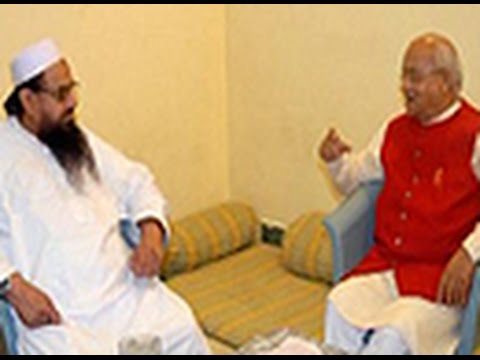 Row over Ramdev aide's meet with Hafiz Saeed