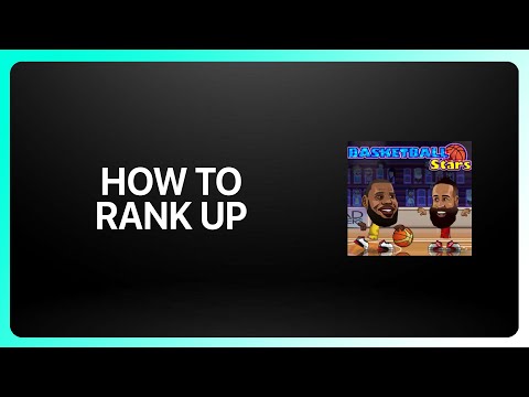How To Rank Up in Basketball Stars Tutorial