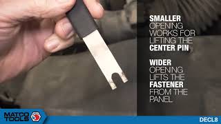 DOUBLE ENDED CLIP LIFTER DECL8 | Matco Tools