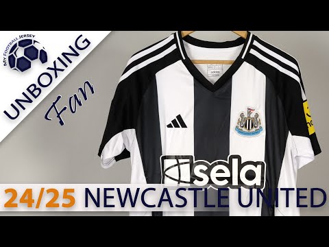 Newcastle United Home Jersey 24/25 Tonali (KitMM) Fan Version Unboxing Review