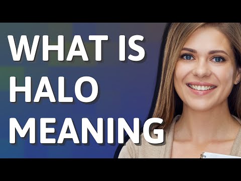 Halo | meaning of Halo