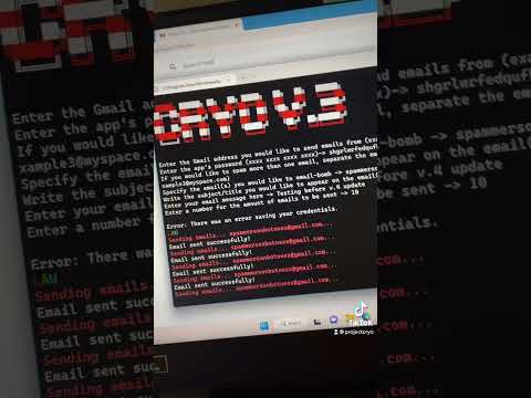 Email Bomber #email #youtubeshorts #youtube