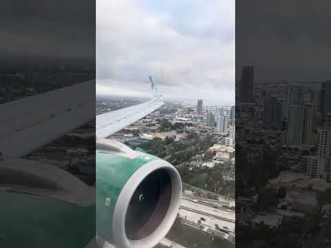 Frontier Airlines Airbus A321 Landing into San Diego International Airport (KSAN)