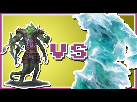 Sahuagin vs Water Elementals | Monster VS Monster | D&D 5e