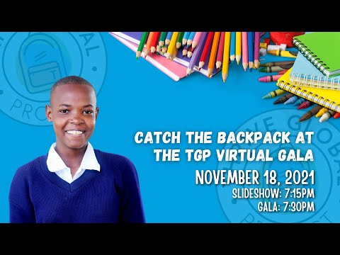 Welcome to the TGP 2021 Virtual Gala!