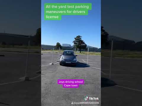 Yard test for drivers test South Africa