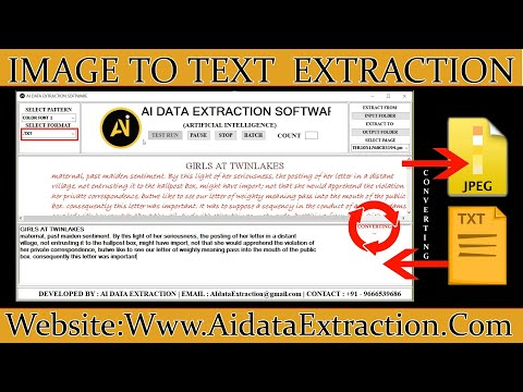 Online & Offline Data Entry Image To Text Converter Software