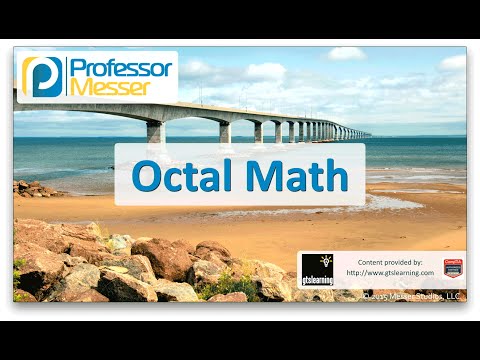 Octal Math - CompTIA Network+ N10-006 - 5.2