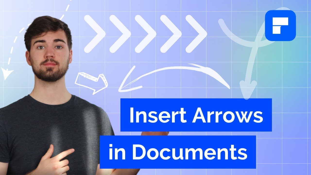 How to insert Arrow in documents - Word and PDF solution