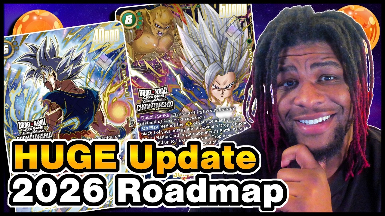 NEW Prizing, FB10 Leaders, New Story Boosters & More!!! Dragon Ball Super Fusion World 2026 Roadmap!