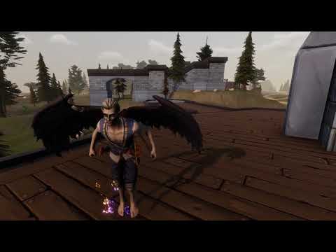 Fly Like a Crow! (a video of Fae Assassin flying/gliding around ...
