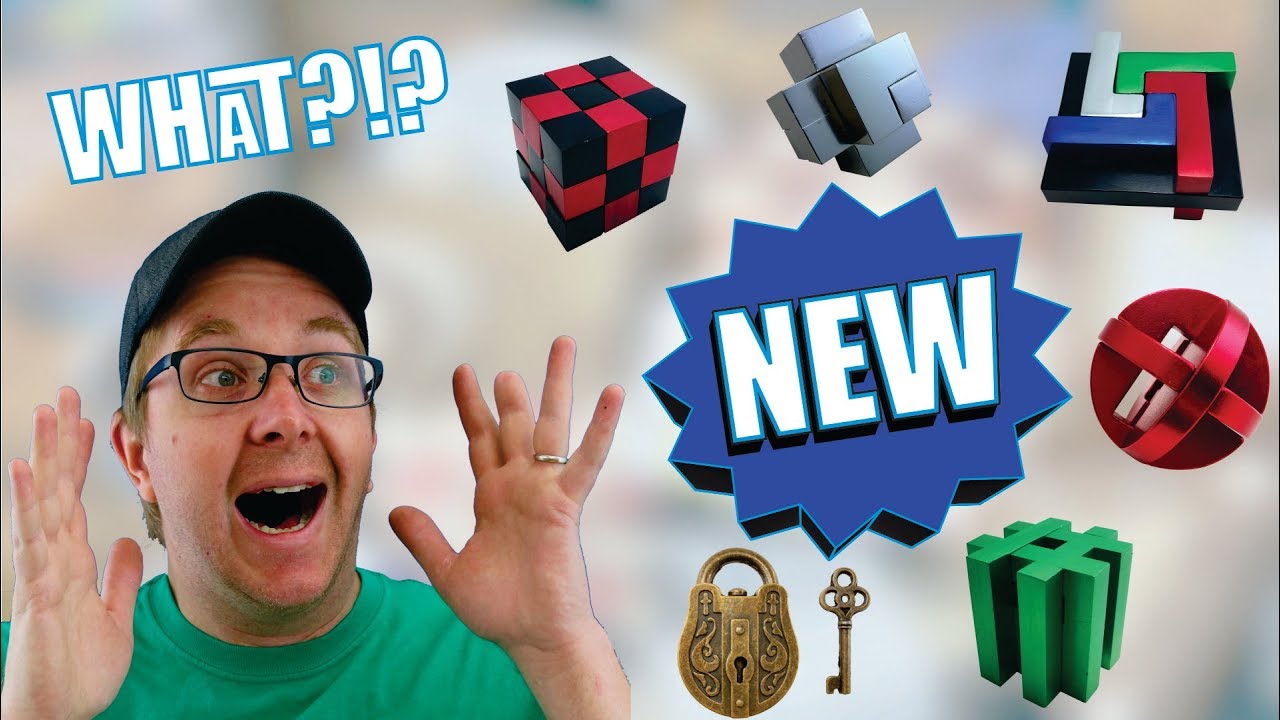 NEW METAL PUZZLES FROM PUZZLE MASTER - Review - Puzzle Master Metal Puzzles