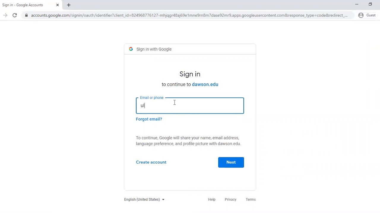 DCC Moodle Login Tutorial