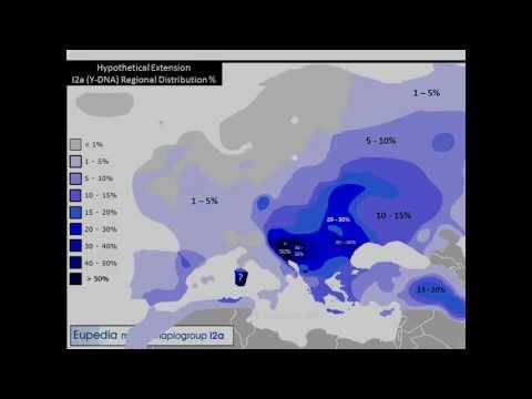 I2a (Y-DNA) Haplogroup at the End of the Ice Age