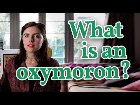 What is an Oxymoron? || Literary Device Lectures