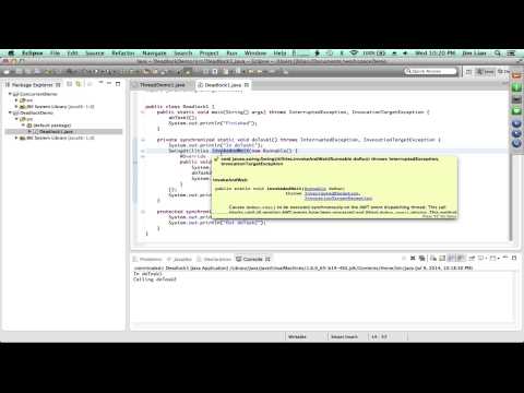Java Synchronization and Deadlocks
