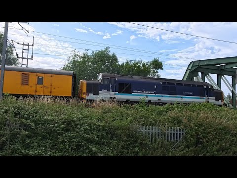 37425 and 37610 - 1Q86 March Down R S to Derby R.T.C Network Rail on 21st June 2025