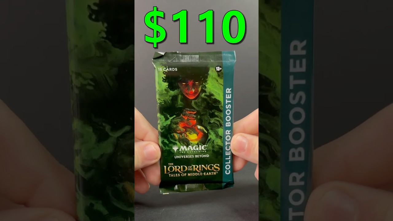 Opening a Lord of the Rings Collector Booster #MTG #LOTR #mtgcommander #magicthegathering