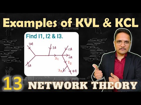 Solved Examples of KVL and KCL: Understanding Kirchhoff's Laws in Network Theory Video Lecture ...
