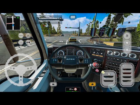 Truck Simulator PRO USA Ultra Graphics Gameplay | Best Truck Simulator Games For Mobile 2025