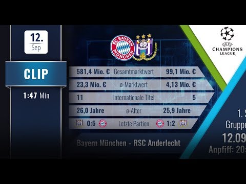 Vorschau: Bayern trifft auf ein kriselndes Anderlecht