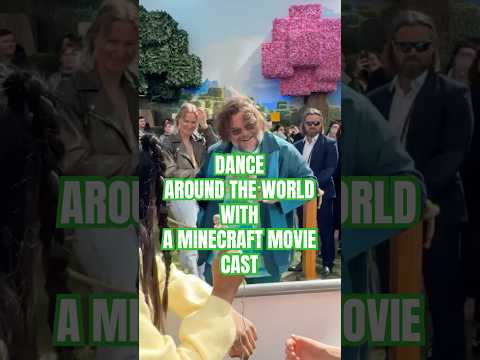 Dance around the world with the #MinecraftMovie cast! ββ ππΌπΊπ»π© In theaters April 4! @WarnerBros