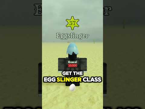 How to get Eggslinger class in Dead Rails #roblox #robloxshorts #robloxfyp #deadrails