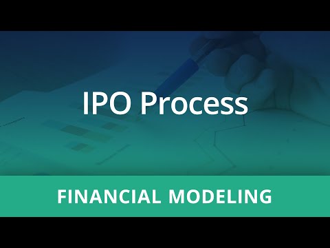 Financial Modeling: IPO Process