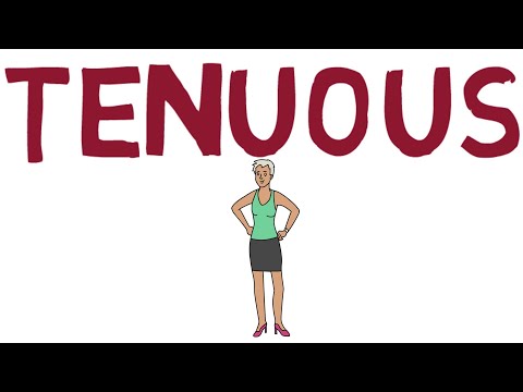 ???? Tenuous Meaning - Tenuous Definition - Tenuous Bangla Meaning - Tenuous Examples