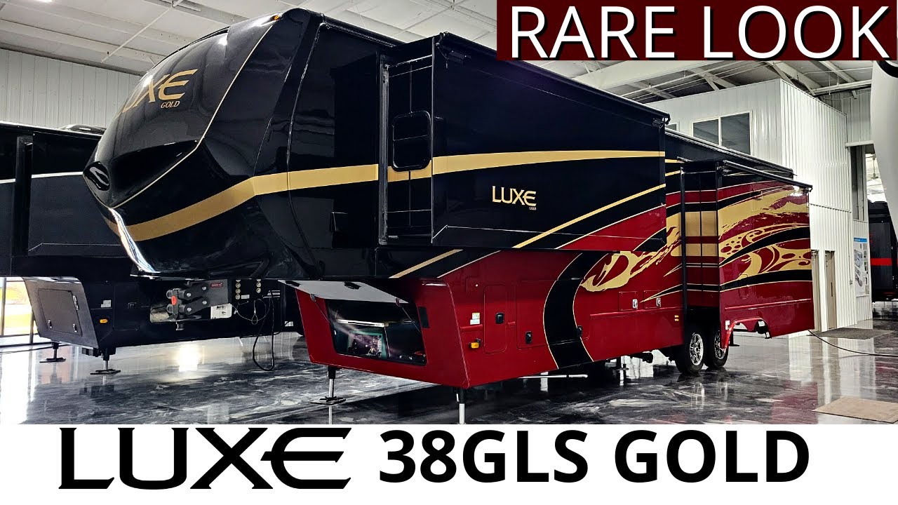 This Is the Luxe Gold 38GLS Fifth Wheel RV: Best for Full-Time Living ...