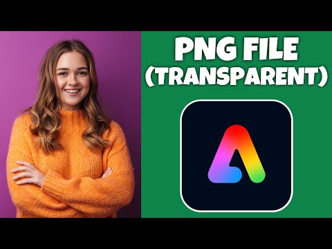 How To Download As A PNG File With A Transparent Background In Adobe Express, Adobe Express Tutorial