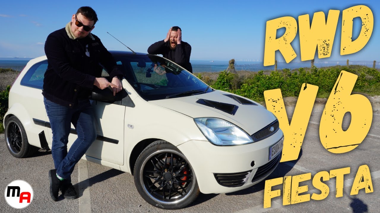 RWD Ford Fiesta With Rear-Mid-Mounted V6 Is a Clio V6 Renault Sport ...