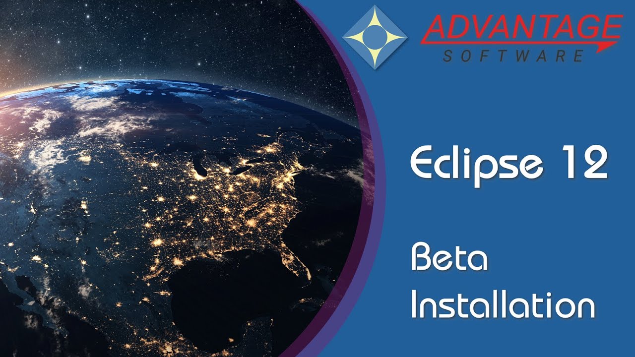 Eclipse 12 - Beta Installation