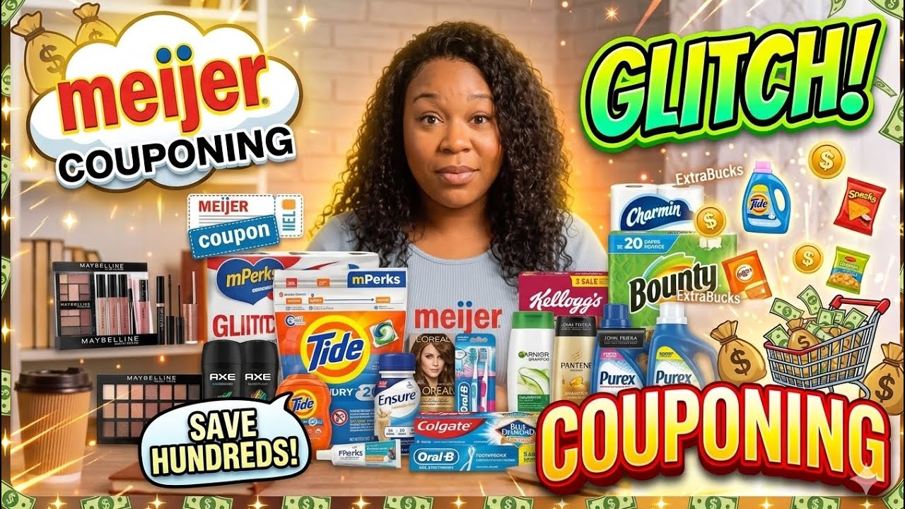 MEIJER GLITCH! $0.49 Laundry Soap & Huge B5S5 Stock-Up Haul! (May 13-19)#meijer #meijerdeals #glitch