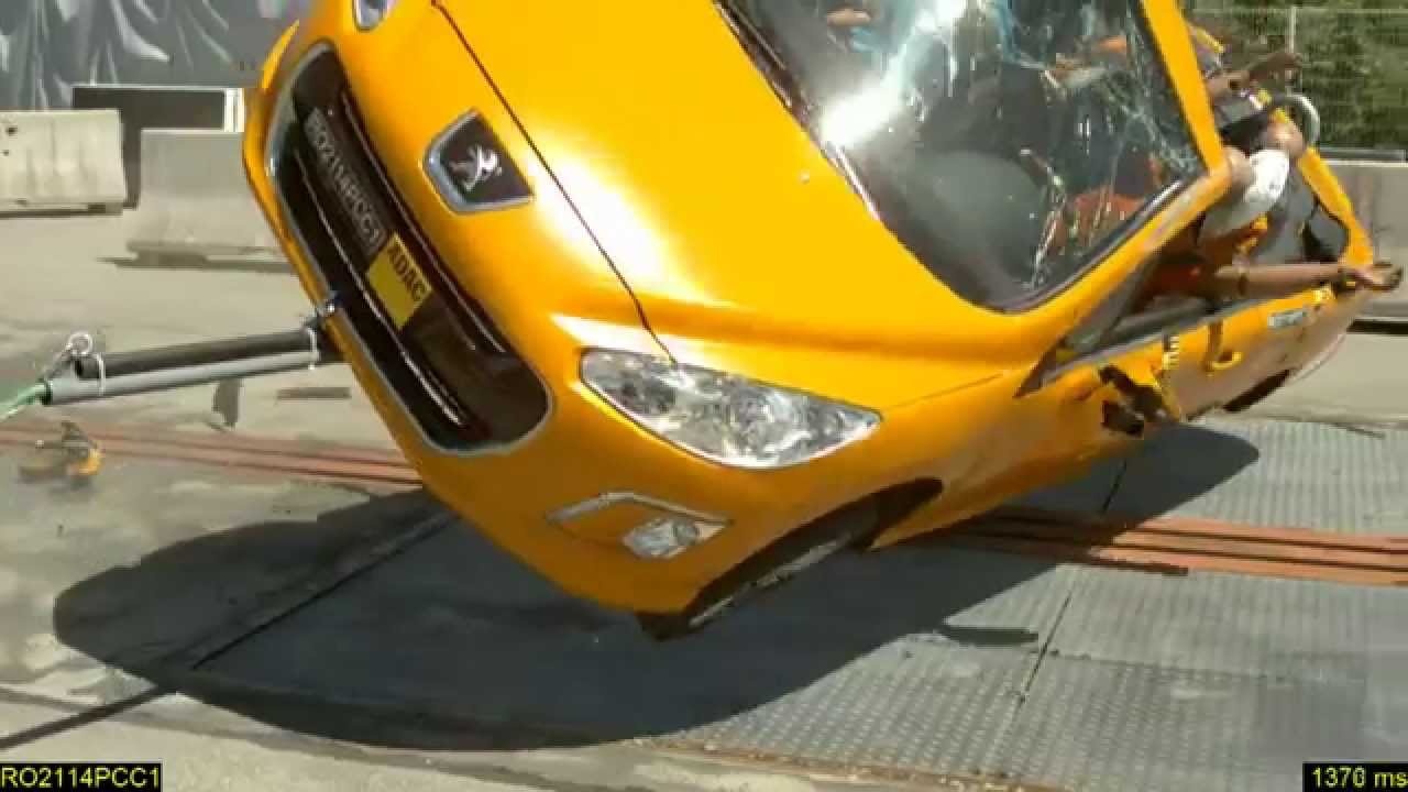 VW Golf Cabrio Disappoints in ADAC Rollover Crash Tests - autoevolution
