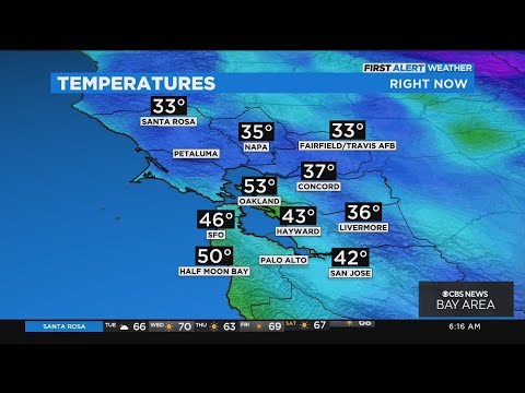 First Alert Weather forecast for Tuesday morning