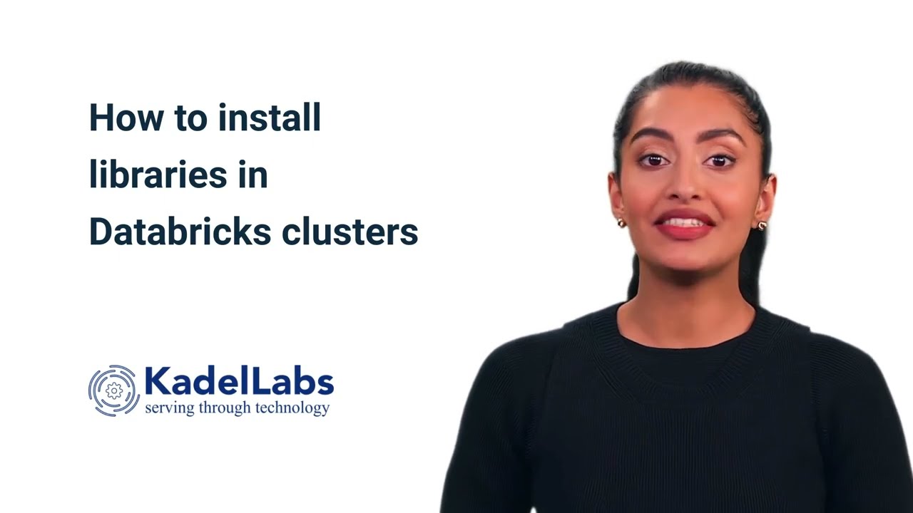 How to install libraries in Databricks clusters