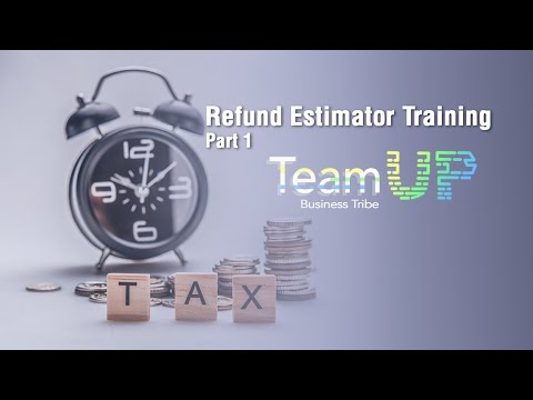 Refund Estimator Part 1 Training
