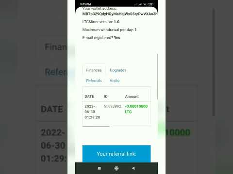 👽👽Litecoin miner payment proof👽👽