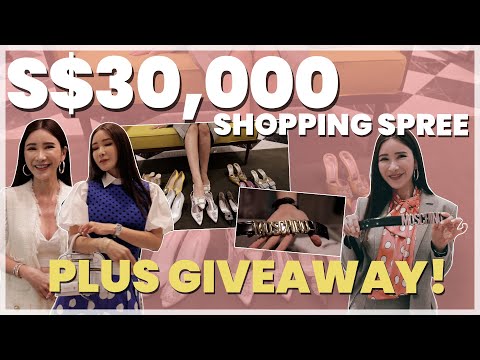 MY S$30,000 SHOPPING SPREE (PLUS A GIVEAWAY!) | JAMIE CHUA