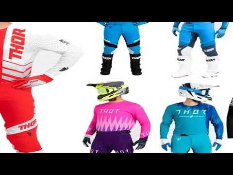 Black Gold thor mx 2025 fh Motocross Gear Set Prime Pro MX Jersey Set Dirt Bike Clothing Motorcycle