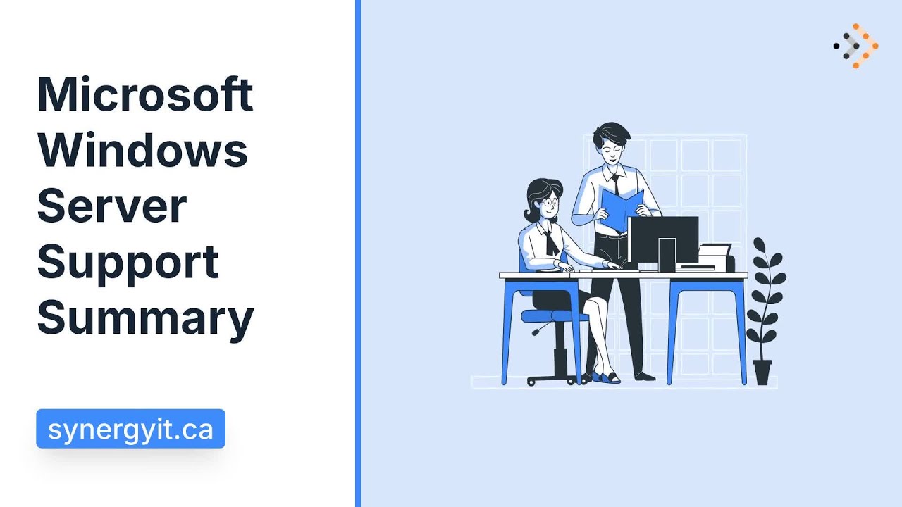 Microsoft Windows Server Support Summary
