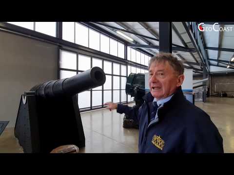 The Gun Park on Spike Island, Cork Harbour, Ireland (with historian Tom O'Neill)